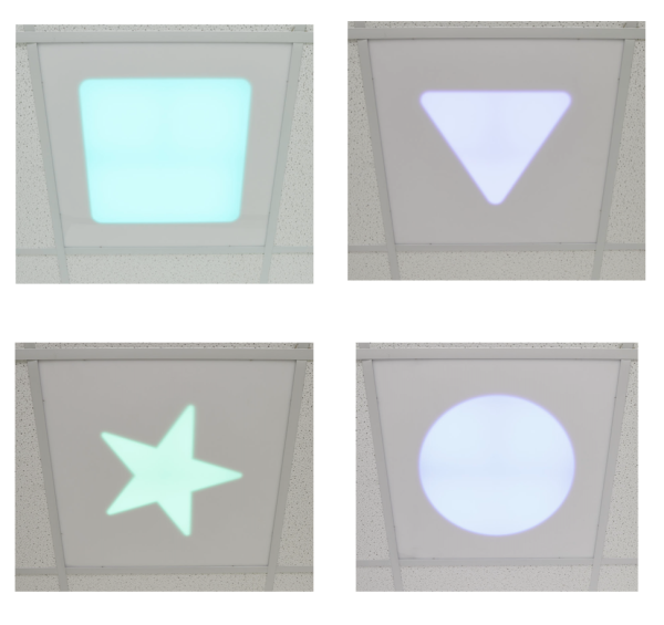 Ceiling Tiles - Light Up Shapes