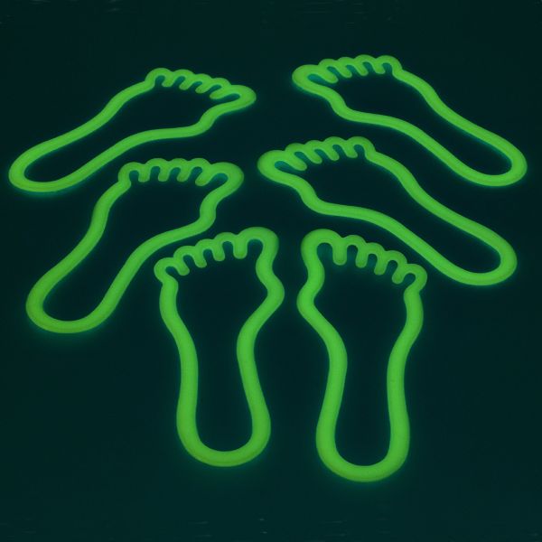 Glow in the Dark Feet