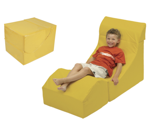 Folding Softplay Cube Chair